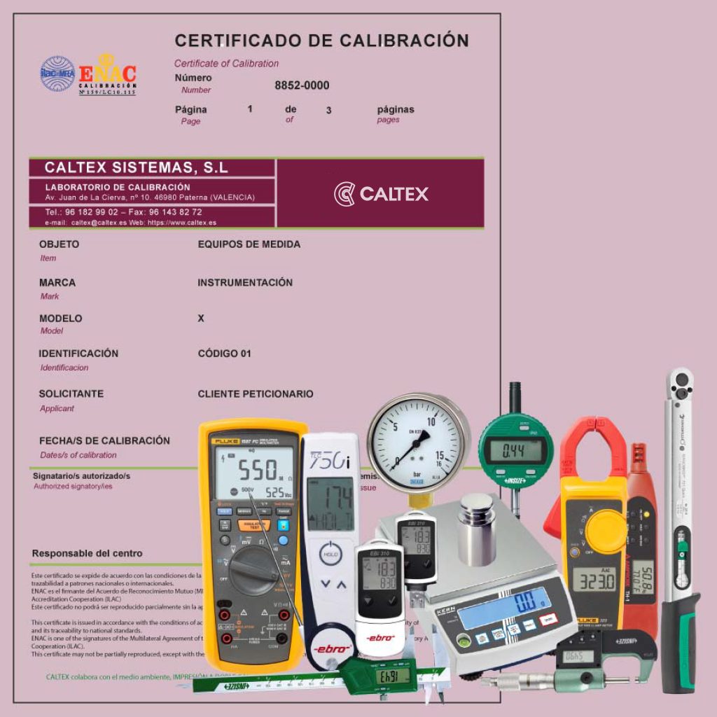 Calibración de Equipos Eléctricos | Caltex